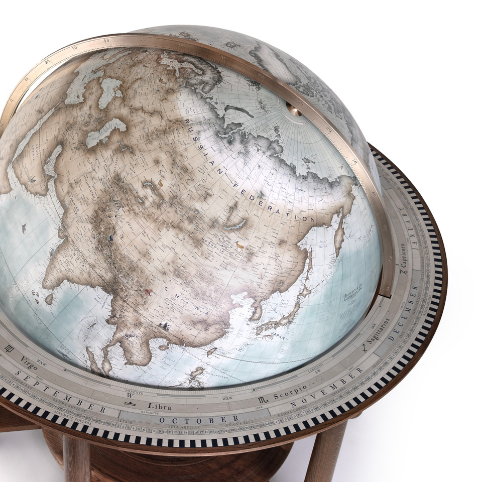 Colour Guide - Bellerby & Co Globemakers